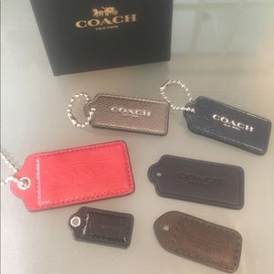 Coach | Accessories | Coach Tags Different Colors Sizes Selling As Set ...